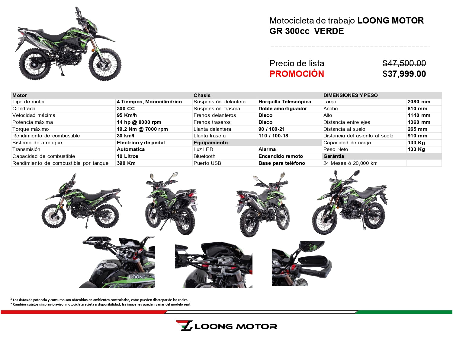 Potencia – Ahorro – Tecnología – Loong Motor - Mekanik Riders México S ...